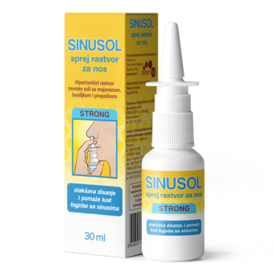 Sinusol Majoran nasal spray solution • Proizvod • Esensa